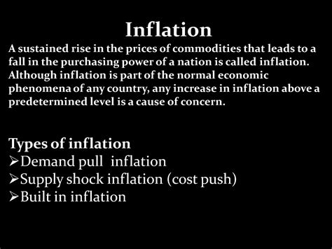 Interest Ratesmoney Supply And Inflation Ppt Interest Rates Economy