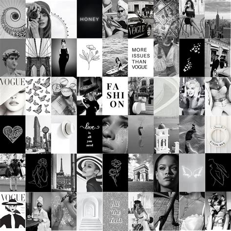Black And White Love Collage