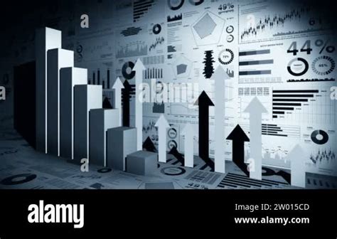 Solid Geometric Objects For Graphs Rectangular Bar Chart Infographics