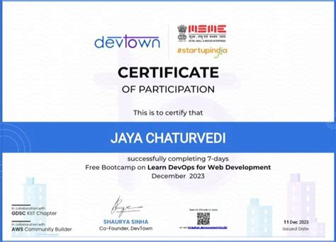 Learn Devops For Web Development From Devtown Jaya Chaturvedi