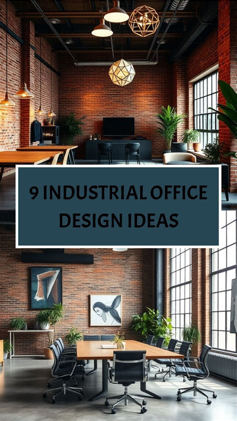 Creative Industrial Office Design Ideas For Your Workspace Commercial Office Design Industrial