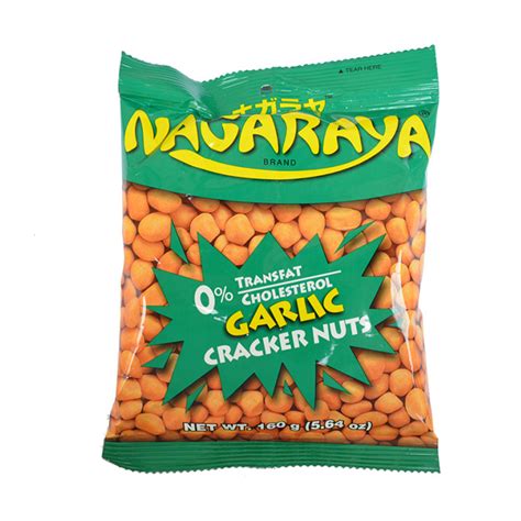Nagaraya Cracker Nuts Garlic 160g Oceanic Supermarket