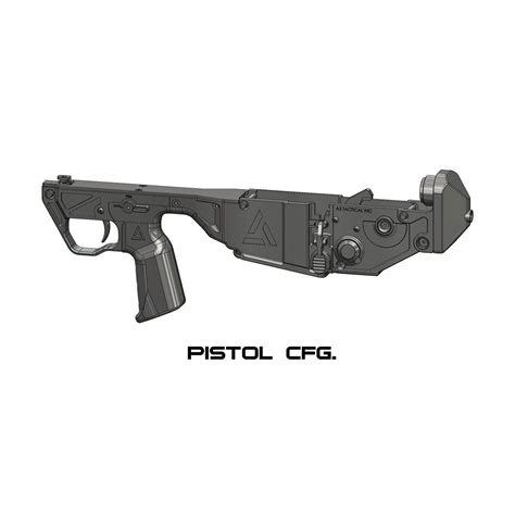 A3 Industries Triad Bullpup Chassis For Brn 180 Pistol Upper Receiver