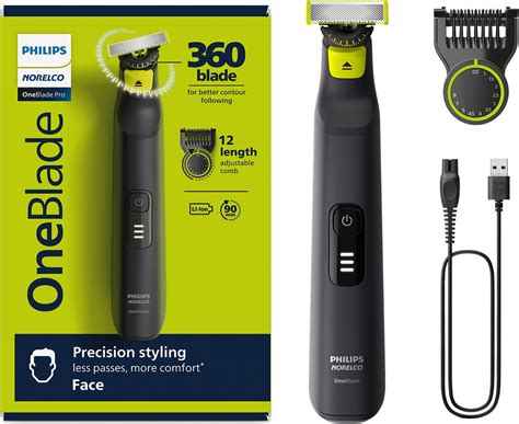 Philips Norelco Oneblade 360 Pro Hybrid Electric Trimmer Qp653170