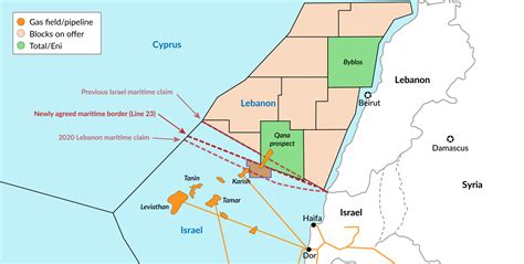 Lebanon And Israels Historic Maritime Border Deal Gis Reports