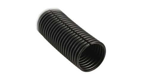 Rs Pro Flexible Split Conduit 25mm Nominal Diameter Plastic Black Rs