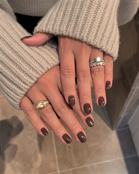 33 Mocha Brown Nail Ideas The Ultimate Chocolate Fall Manicure Trend