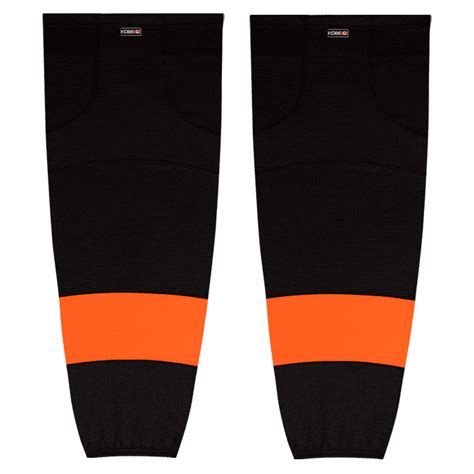 Philadelphia Flyers 3rd Black Hockey Socks Edge Mesh Kobe K3gs88r