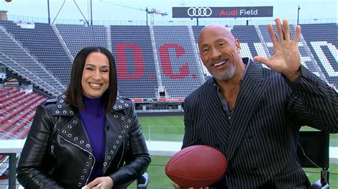 Dwayne Johnson And Dany Garcia Talk New Season Of Xfl Football Good Morning America