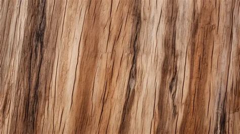 Eco Rustic Striped Texture Background From Aged Brown Eucalyptus Tree