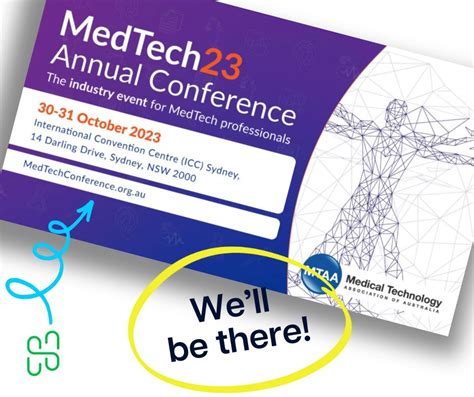 Come Say Hi At The Medtech Conference Ill Be There With My Med