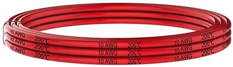 10 Awg Red Marine Grade Wire Per Foot Mariner Sails