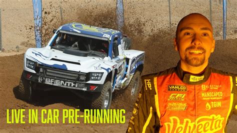 Cj Faison Live California 300 Pre Running In Car Live Youtube