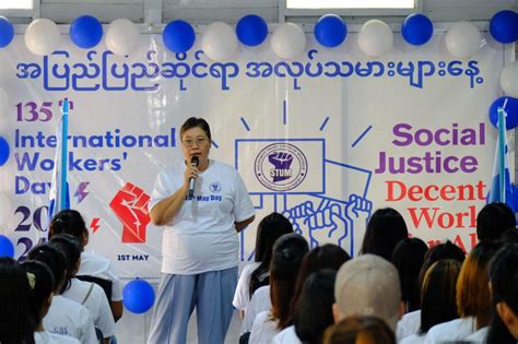 စစ်တပ်ခေါ်သွားသည့် ရန်ကုန်မှ အလုပ်သမားအခွင့်အရေးဆောင်ရွက်သူများ အစအနပ