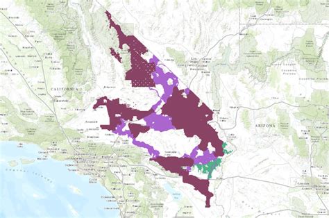Desert Tortoise Habitat Map