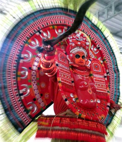 Padinjare Chamundi Theyyam Information Story Hindu Blog
