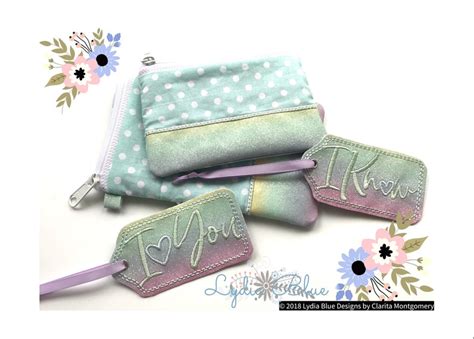 Top Zip Sunglasses Casetop Zip Coin Purseiloveyou Iknowit Luggage