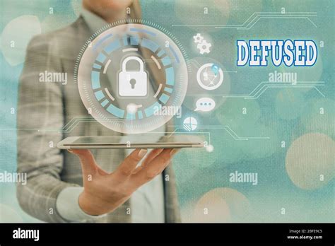 Conceptual Hand Writing Showing Defused Concept Meaning Make A