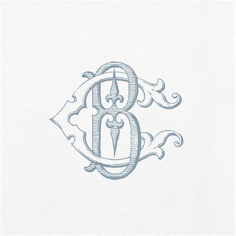 Bc Vintage Monogram · Cb Duogram · Bc Antique Classic Wedding Monogram