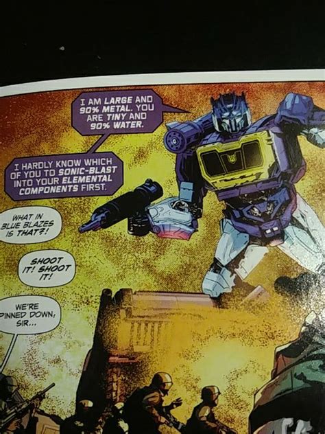 Soundwave Really Out There Bragging About His Thiccness Rtransformers