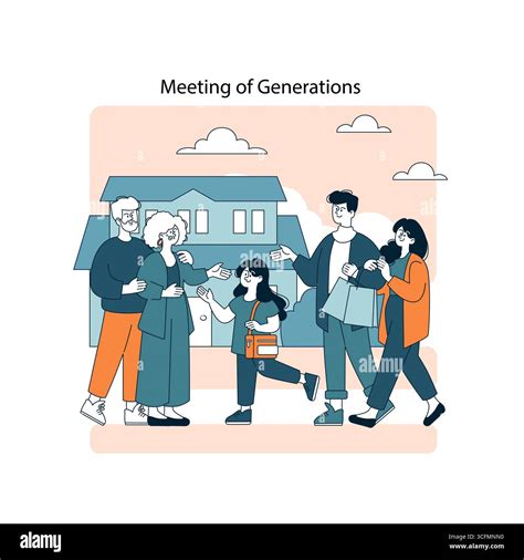 Group Of People Different Age Groups Cut Out Stock Images And Pictures Alamy