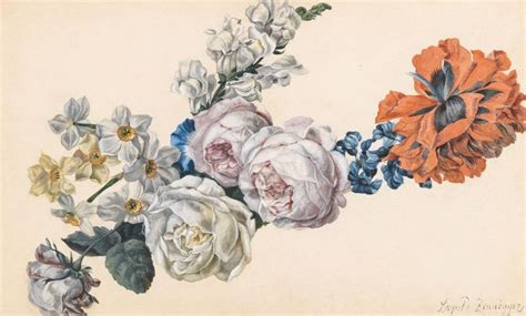 Flower Arrangement With Different Ro Classical Artworks Bay