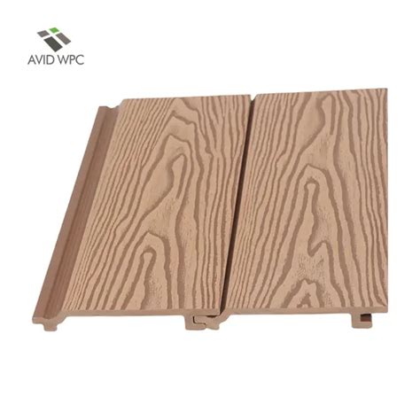 Corrosion Resistance Slatted Composite Wpc Wall Cladding Board For