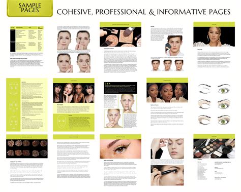 Makeup Manual Tutorial Mua Manual Makeup Lessons Makeup Workbook