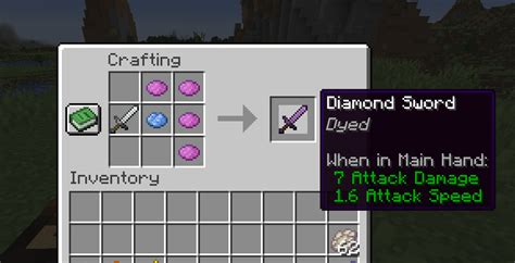 Dyeable Tools Minecraft Data Pack