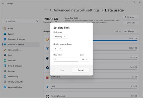 How To Set A Data Usage Limit On Windows 10 And 11 Ninjaone