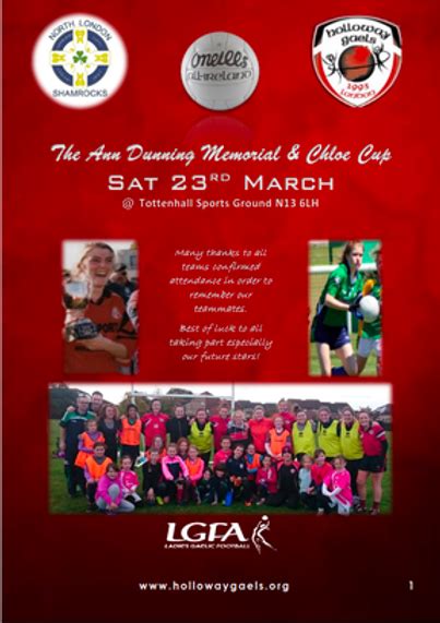 The Ann Dunning Tournament And Chloe Cup 2019