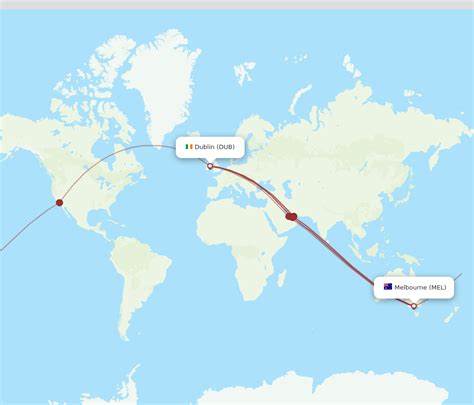Flights From Melbourne To Dublin Mel To Dub Airlines And Best Routes Flight Routes