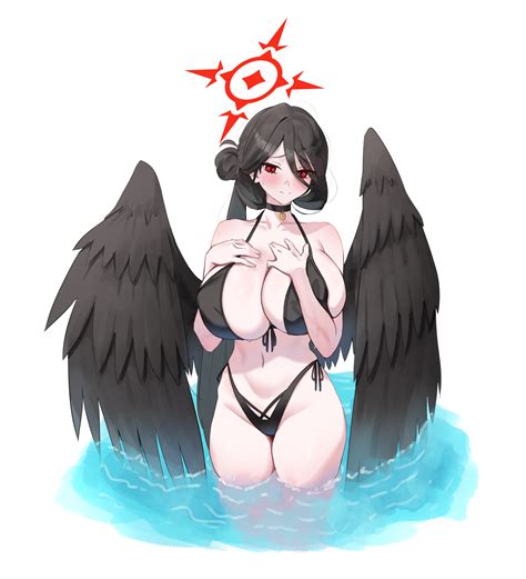 Moobong Hasumi Blue Archive Hasumi Swimsuit Blue Archive Blue