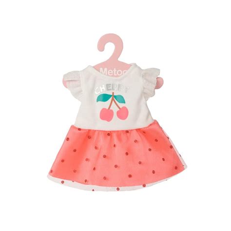 Roupa De Boneca Metoo Cherry Com Cabide Shopee Brasil
