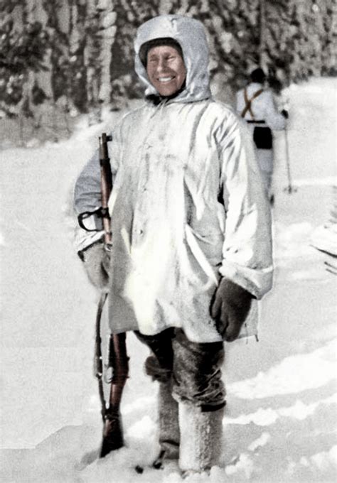 Simo Häyhä Known By His Nickname The White Death Was A Finnish