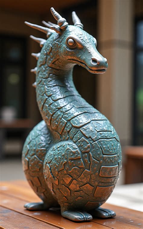 Hand Crafted Bronze Dragon Sculpture Dragon Sculpture Sculpture Art