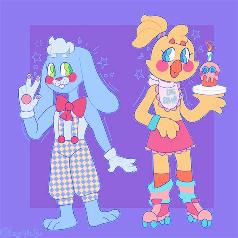 Toy Bonnie X Toy Chica Fnaf Drawings Fnaf Anime Fnaf 43 Off
