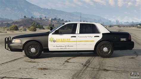 Ford Crown Victoria Los Angeles Sheriffיs Department Pour Gta 5
