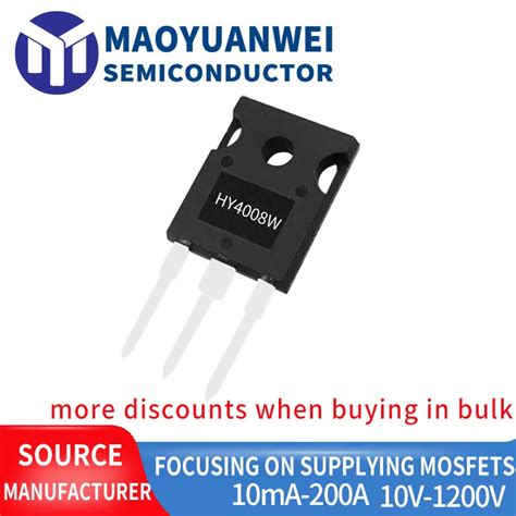 10pcs My4008w Hy4008w 4008w Hy4008 บรรจุ To 247 80v 200a Field Effect