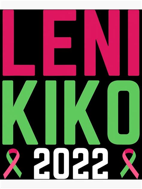 Leni Kiko 2022 Pangilinan Team Philippine President Election Poster
