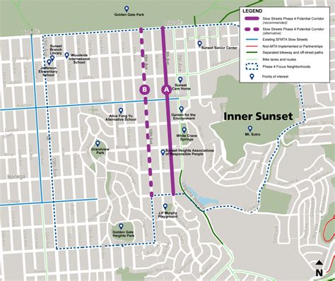 Slow Streets Inner Sunset Sfmta