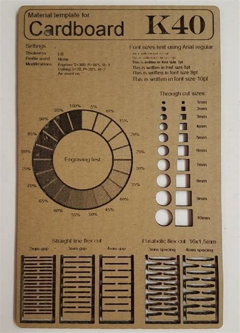 Laser Engraving Chart Artofit