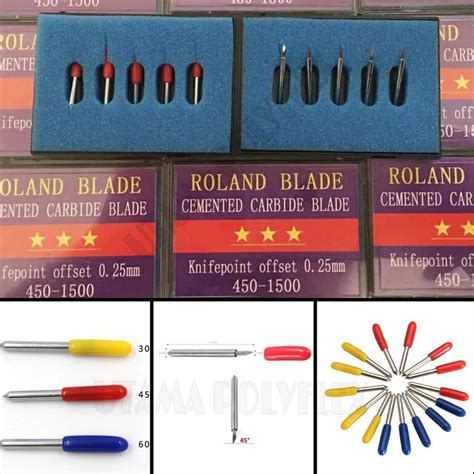 Jual Kirim Langsung Roland Blade Jinka Teneth Mata Pisau Mesin Cutting Sticker Vinyl Polyflex