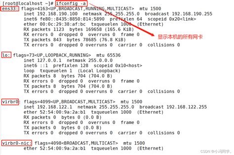 Linux网络命令与dhcplinux Dhcp命令 Csdn博客