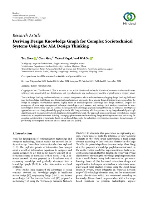 Pdf Deriving Design Knowledge Graph For Complex Sociotechnical