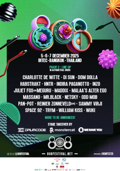808 Festival 2025 The Beat Bangkok