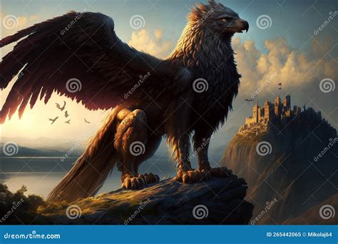 Mythical Griffin Wallpaper