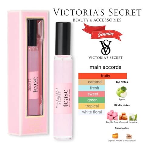 Genuine Boutique Victorias Secret Tease Sugar Fleur Edp Perfume Travel