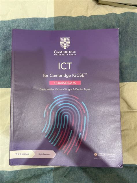 Ict Cambridge Igcse Coursebook Third Edition With Digital Book Access