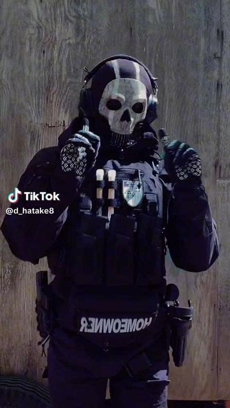 Some More Pics Of My Ghost Cosplay Masked Man Goofy Pictures Cosplay